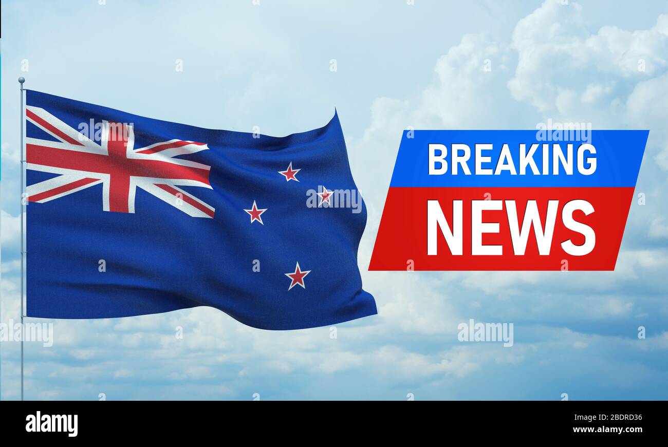 New zealand breaking news hi-res stock photography and images - Alamy