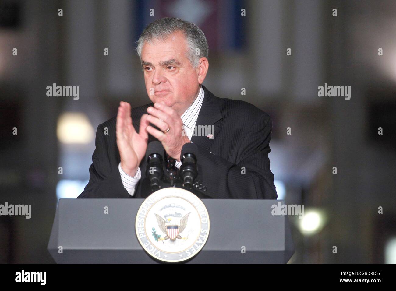 Transportation Secretary Ray LaHood during a visit to PhiladelphiaÕs ...