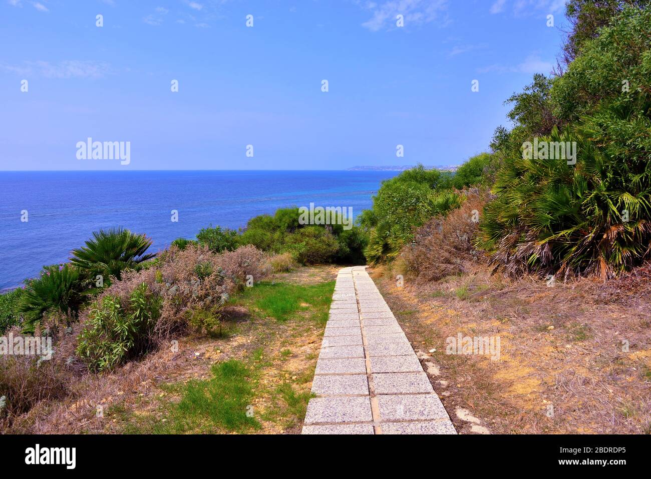 Soverato beach Sciacca Sicily Stock Photo - Alamy