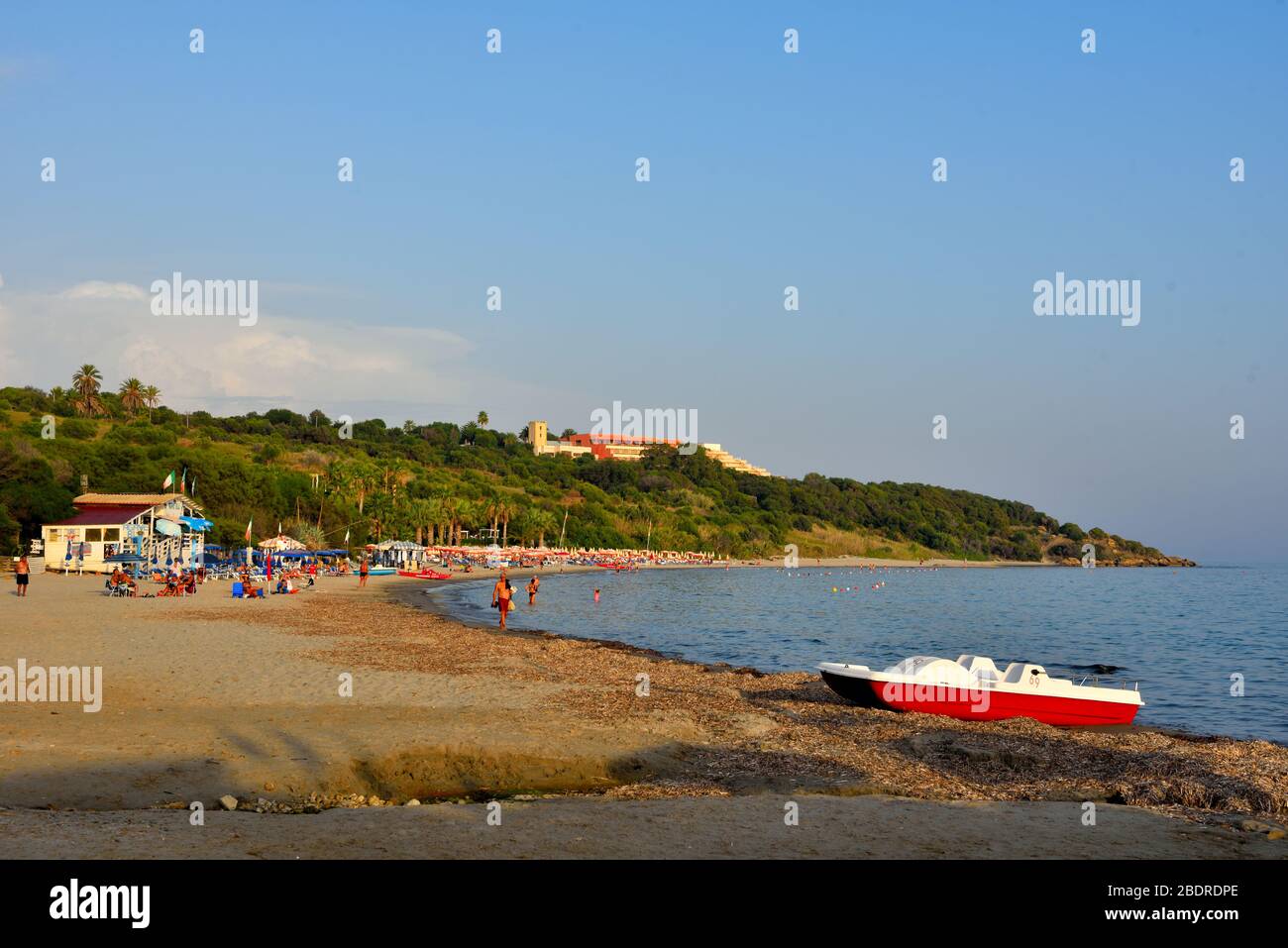 Soverato beach Sciacca Sicily Stock Photo - Alamy