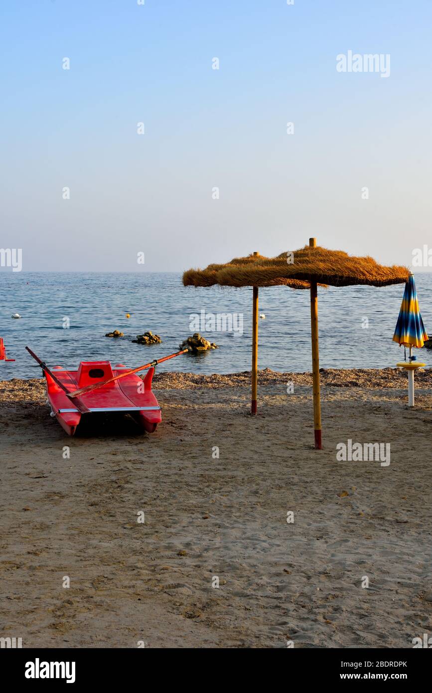 Soverato beach Sciacca Sicily Stock Photo - Alamy