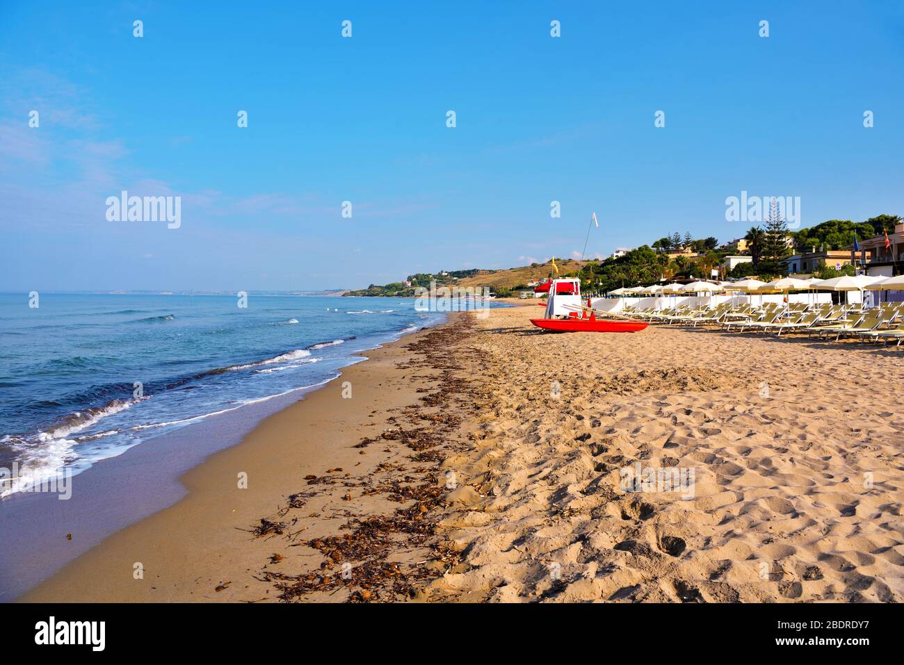 san Marco Beach, Sciacca Sicily Italy Stock Photo - Alamy