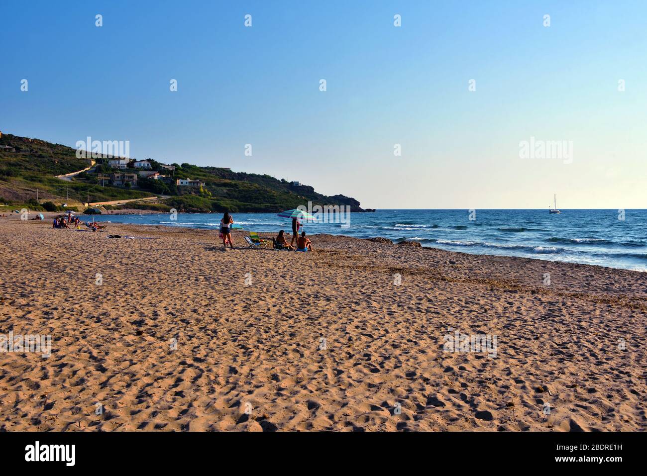 san Marco Beach, Sciacca Sicily Italy Stock Photo - Alamy