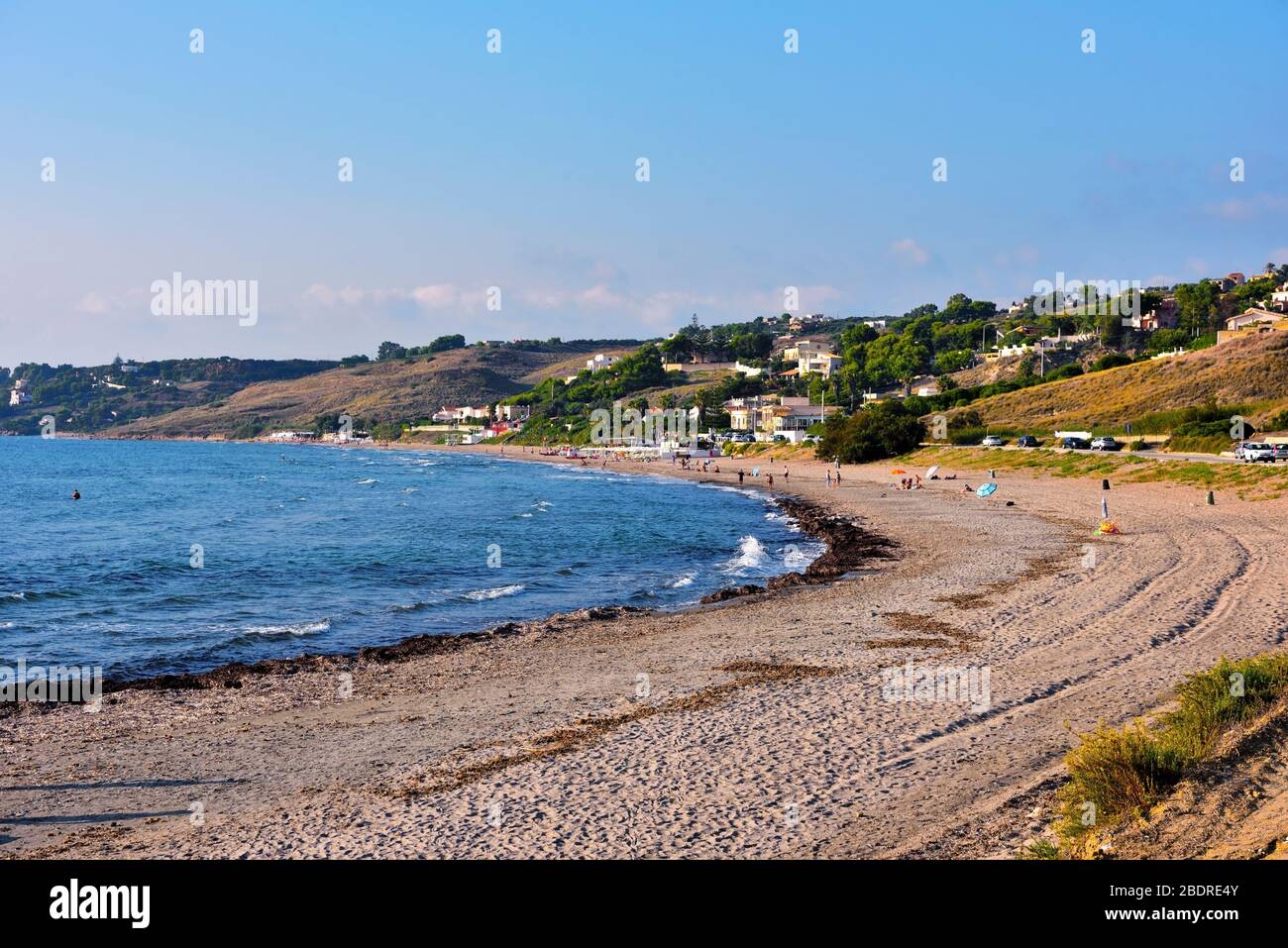 san Marco Beach, Sciacca Sicily Italy Stock Photo - Alamy