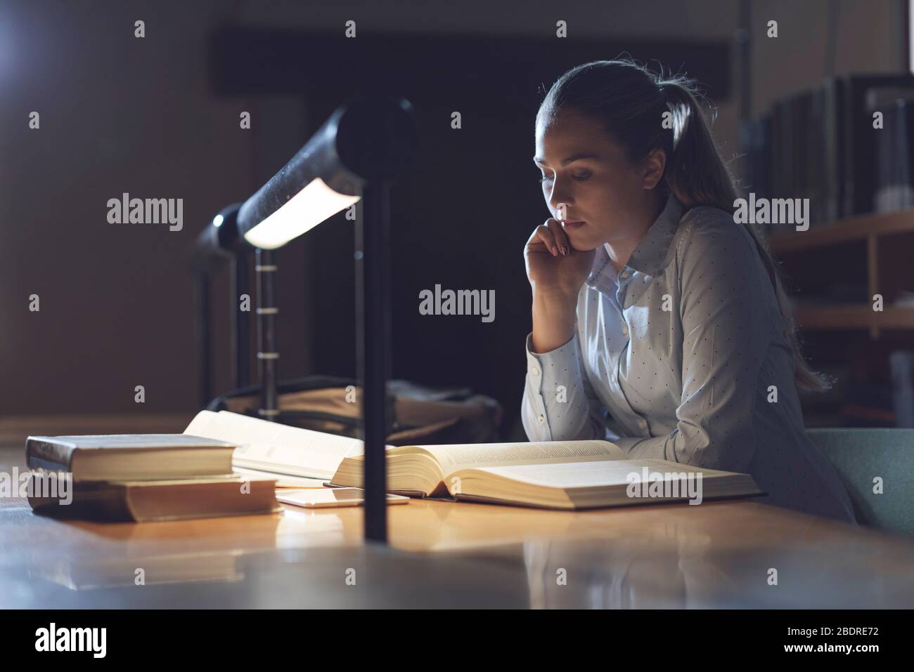 Late studying hi-res stock photography and images - Alamy