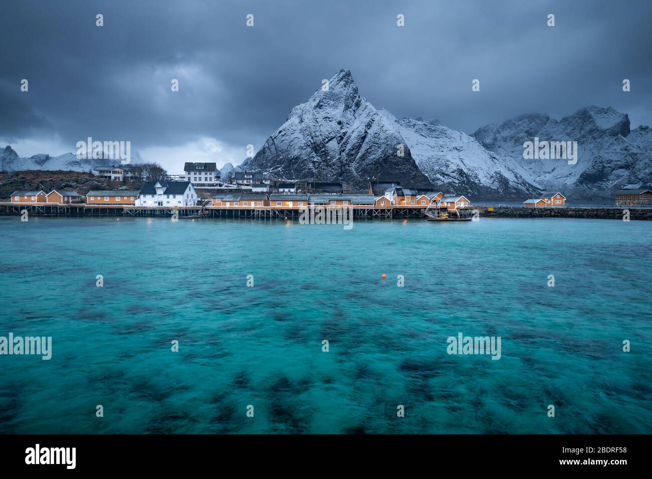 Moskenes village hi-res stock photography and images - Alamy