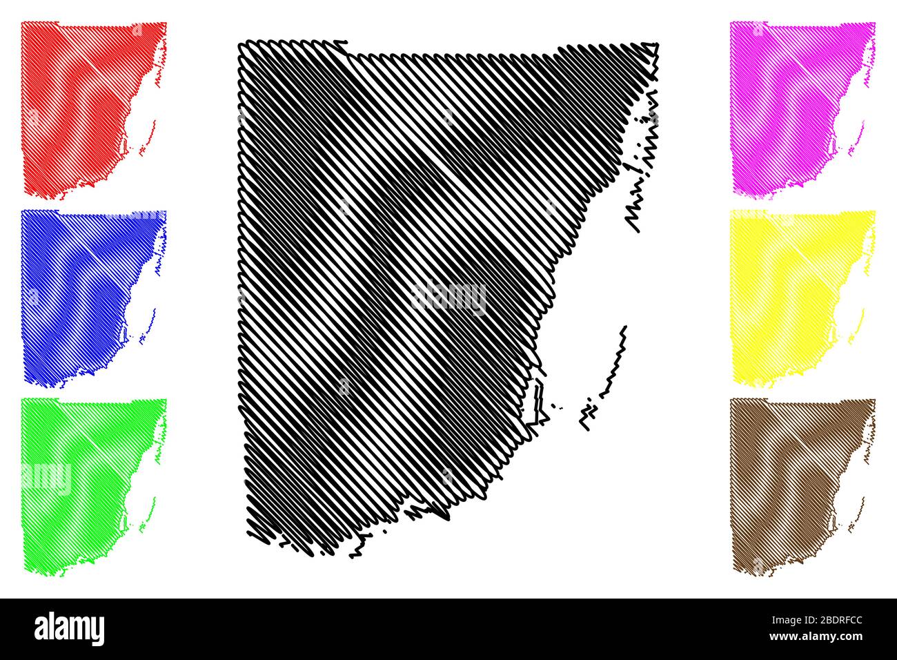 Miami-Dade County, Florida (U.S. county, United States of America,USA ...