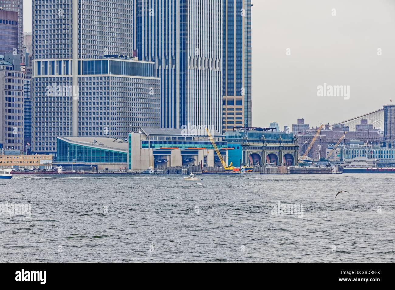 Staten Island Ferry Whitehall Terminal, New York Stock Photo - Alamy