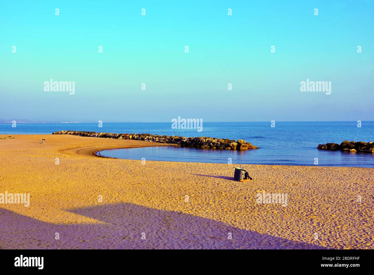 the beach of Sciacca Agrigento Sicily Italy Stock Photo - Alamy