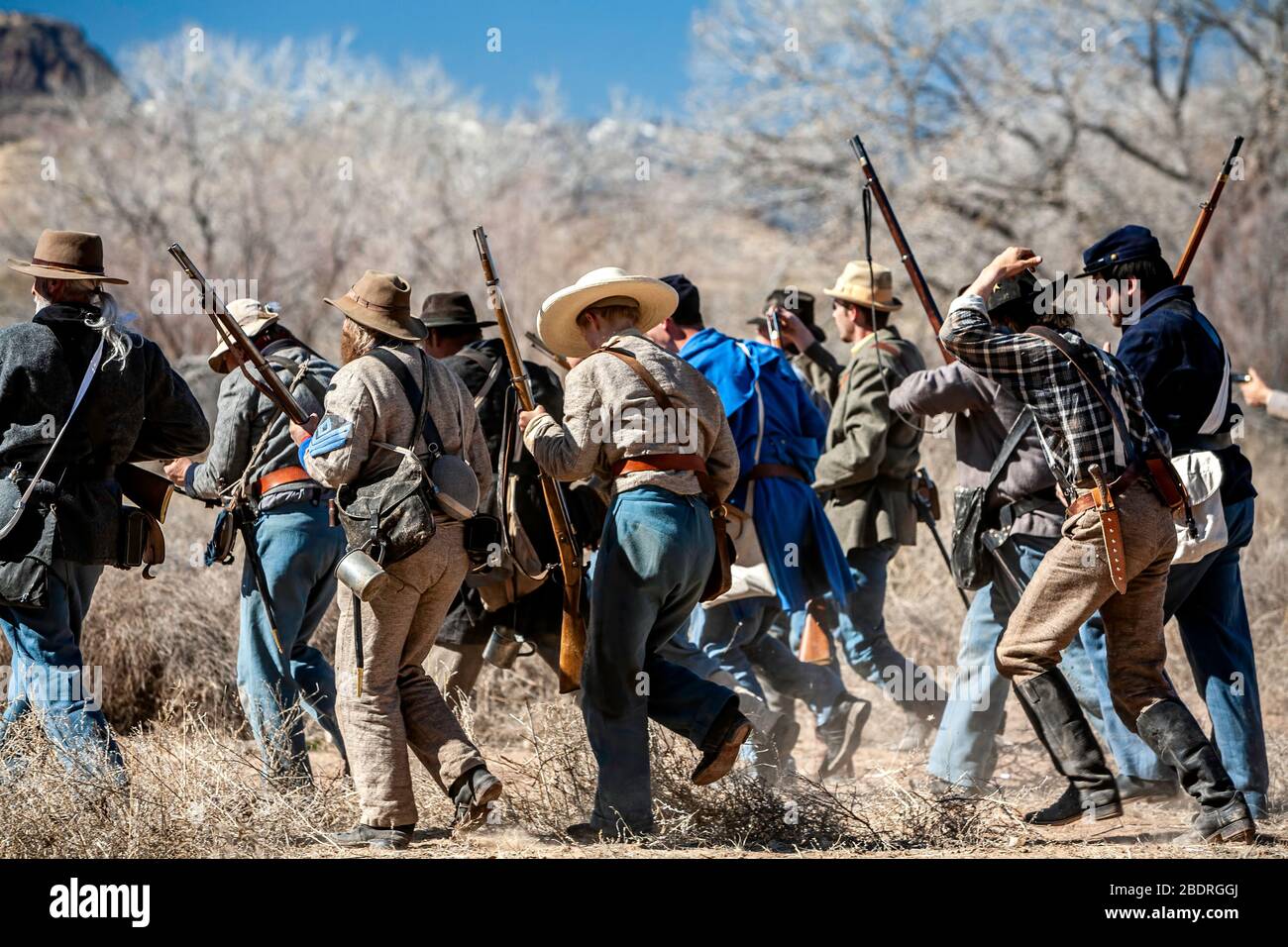 New mexico civil war reenactment hi-res stock photography and images ...