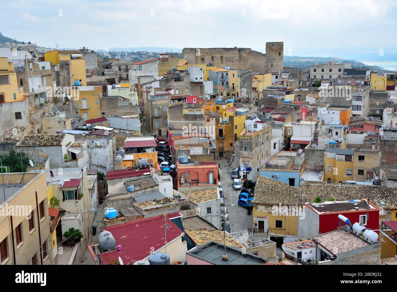 Sicily historic panorama hi-res stock photography and images - Alamy
