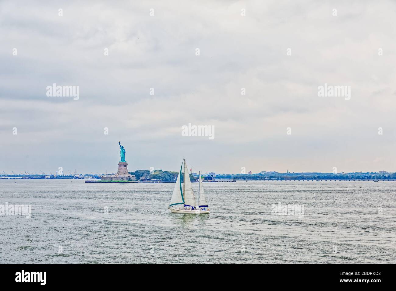 Sailing on the Hudson River, New York Stock Photo - Alamy