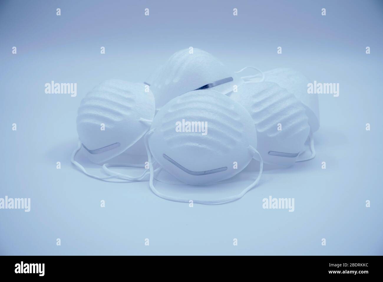 Anti virus protection mask ffp2 standart to prevent corona COVID-19 and ...