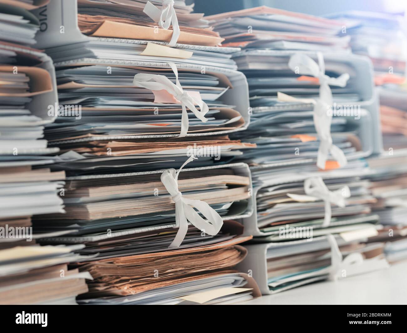 Files reports in storage filing hi-res stock photography and images - Alamy