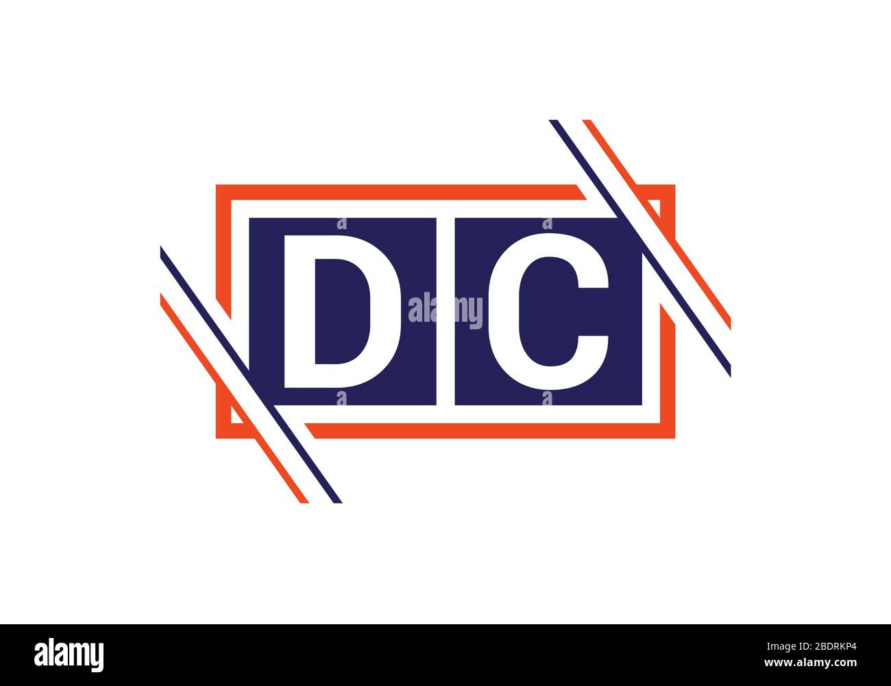 D C Initial Letter Logo design vector template, Graphic Alphabet Symbol ...