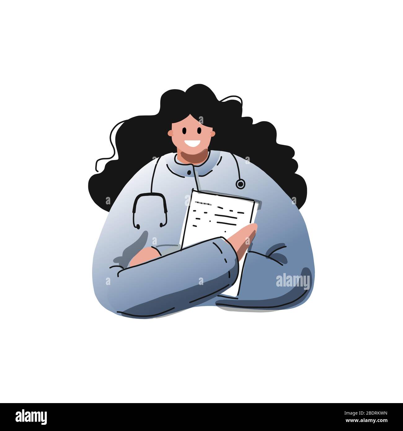 Faceless caucasian woman in Cut Out Stock Images & Pictures - Alamy