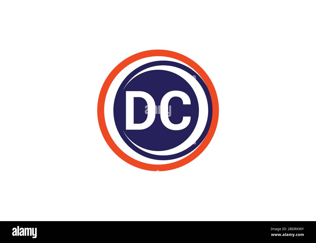 D C Initial Letter Logo design vector template, Graphic Alphabet Symbol ...