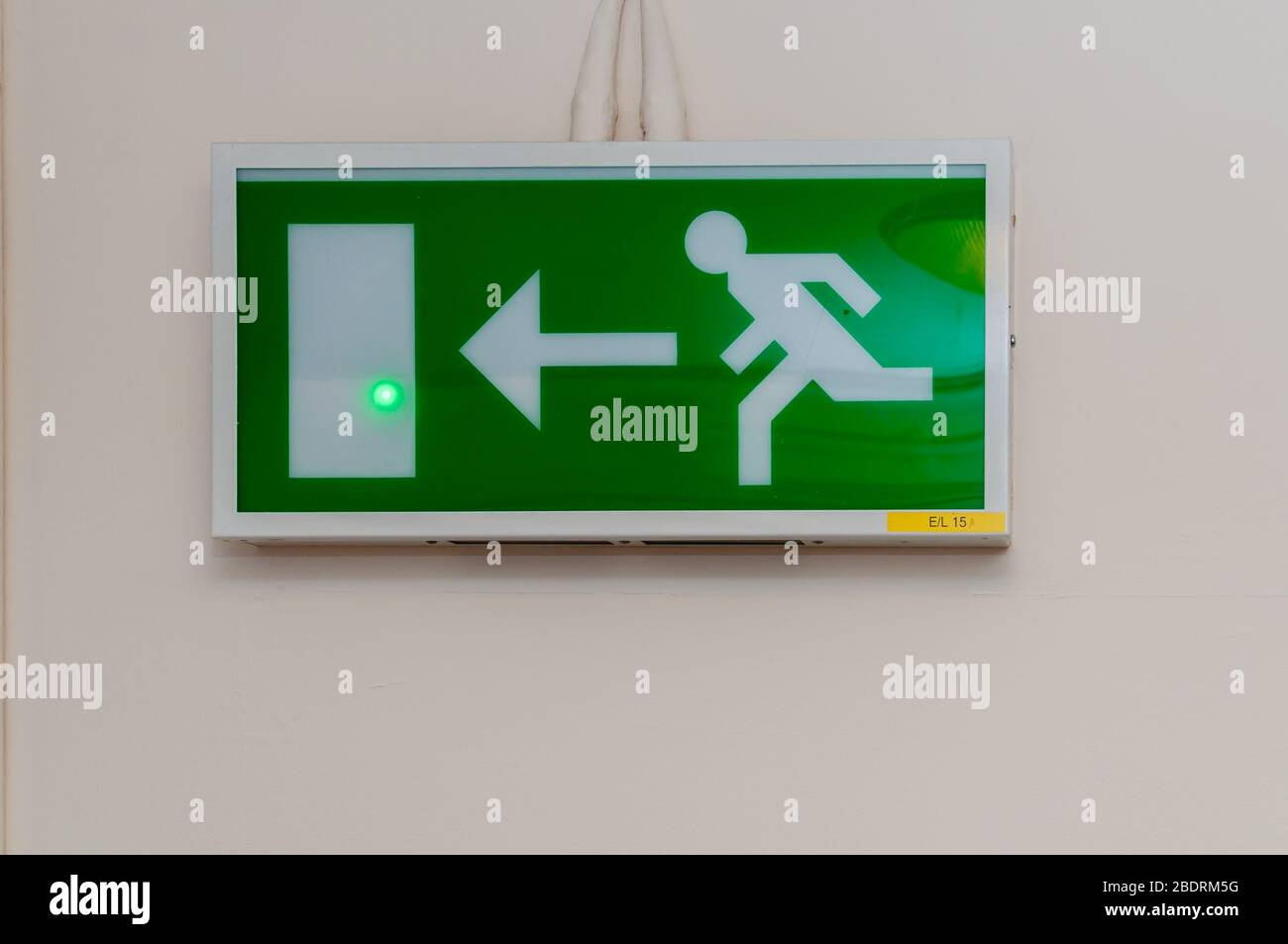 Emergency exit neon sign hi-res stock photography and images - Alamy