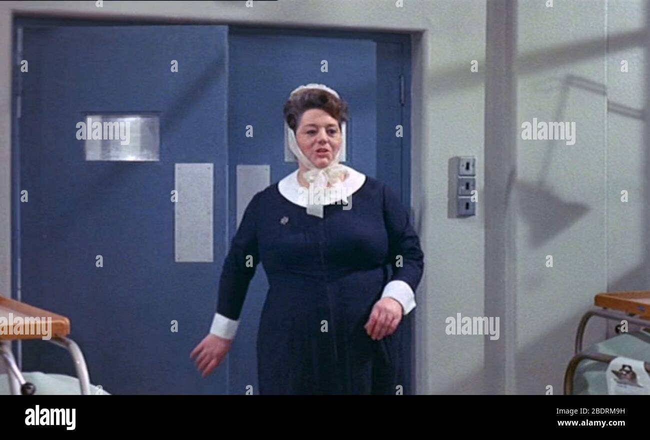 London.UK. Hattie Jacques in a scene in ©Rank Organisation film, Carry ...