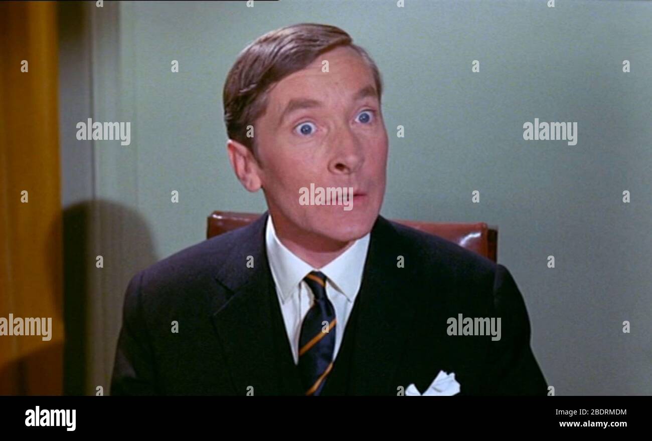 London.UK. Kenneth Williams in a scene in ©Rank Organisation film ...