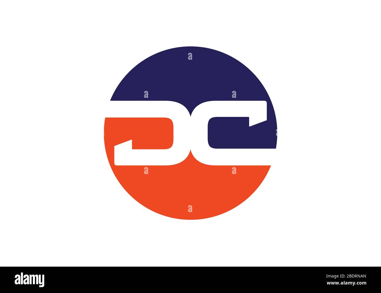 D C Initial Letter Logo design vector template, Graphic Alphabet Symbol ...