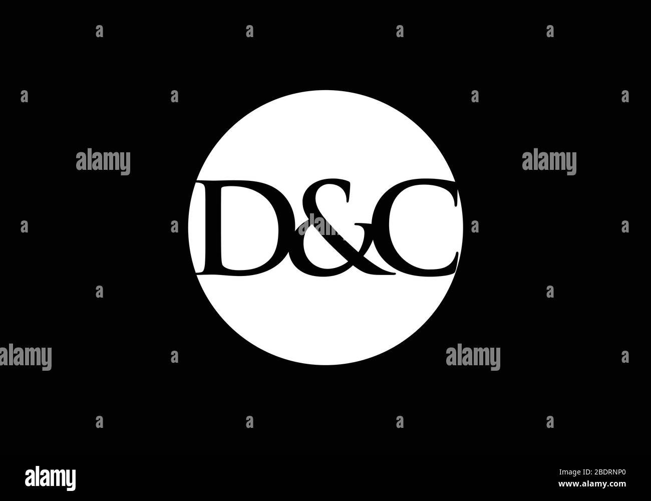 D C Initial Letter Logo design vector template, Graphic Alphabet Symbol ...