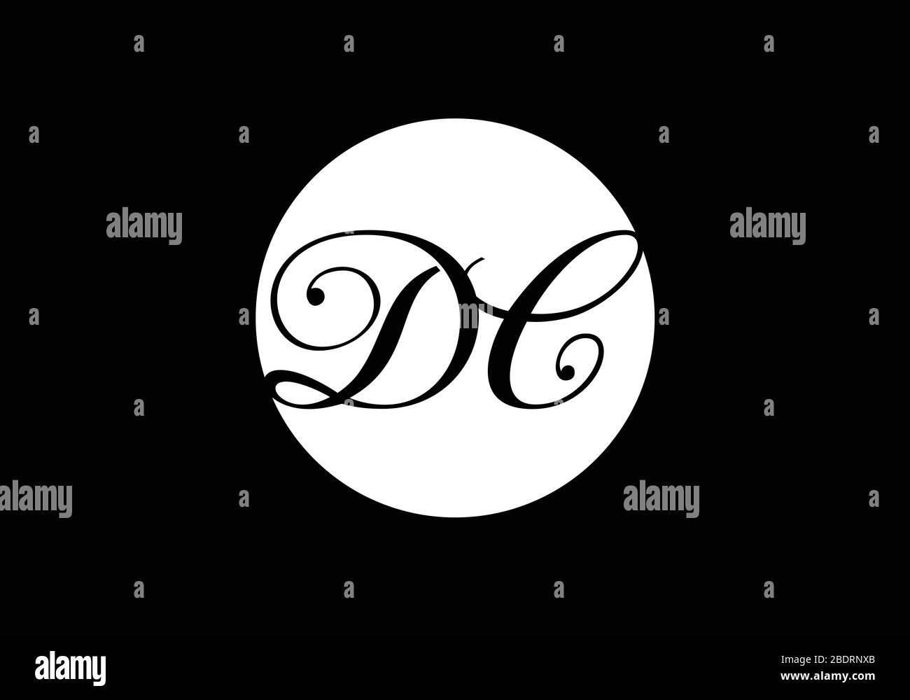 D C Initial Letter Logo design vector template, Graphic Alphabet Symbol for Corporate Business ...