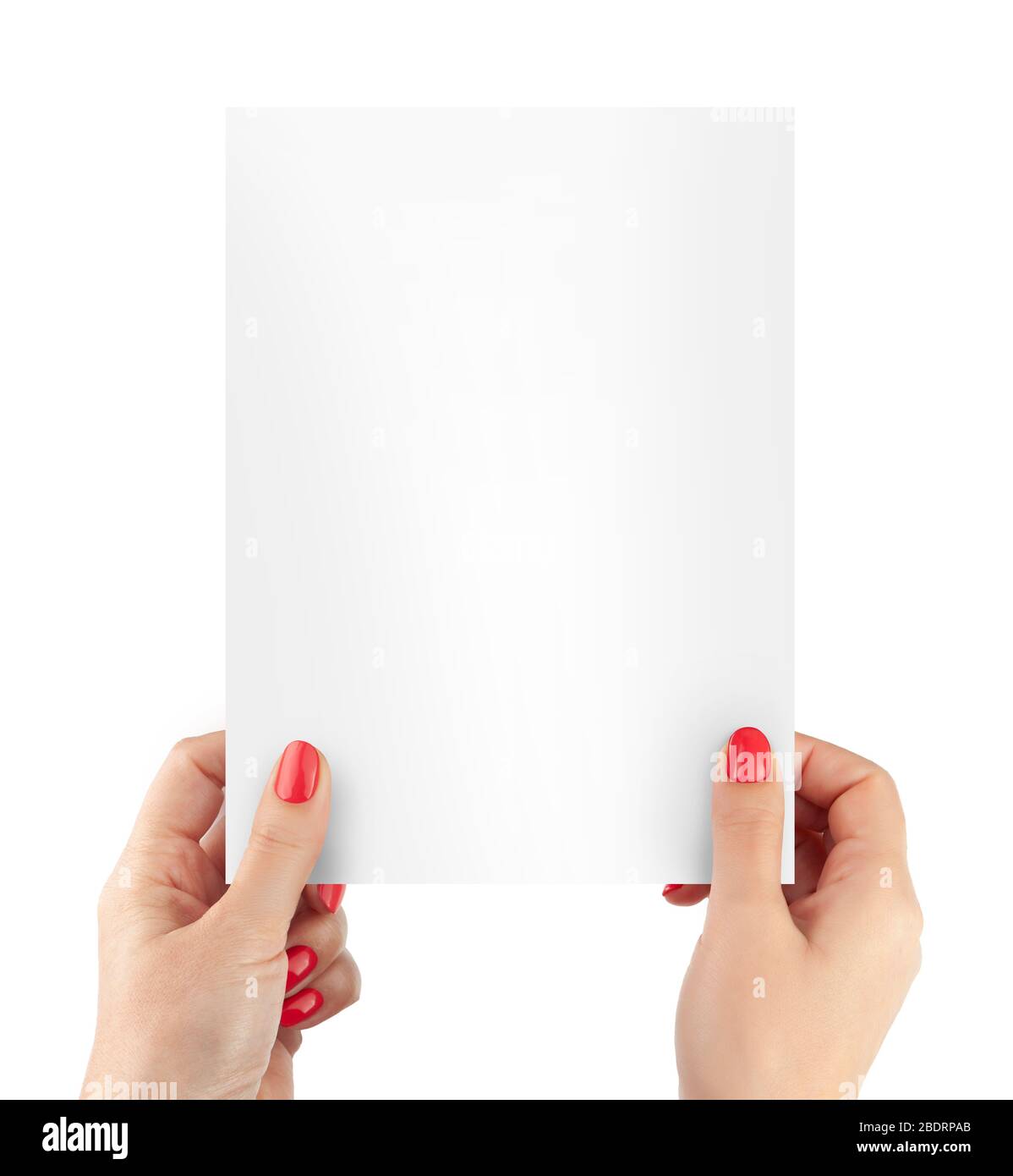 Person holding a4 paper hi-res stock photography and images - Alamy