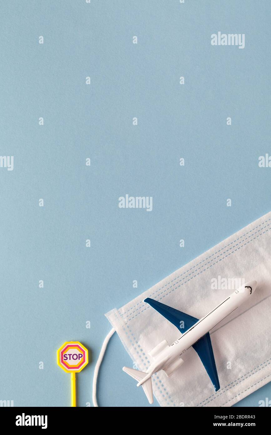 Concept stop sign - quarantine isolation from coronavirus pandemic ...