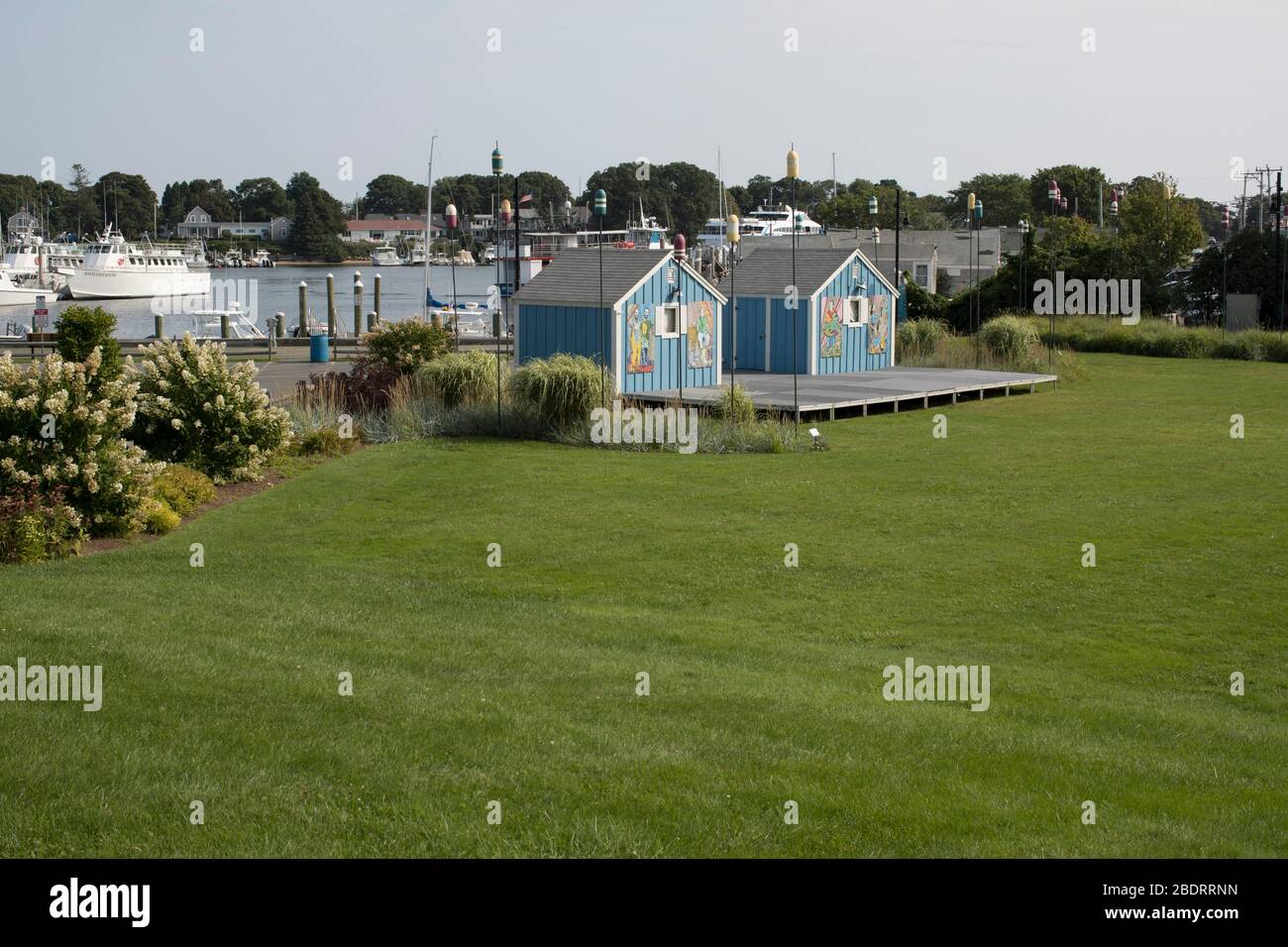 Popular area with steamship authority boats going in and out all day ...
