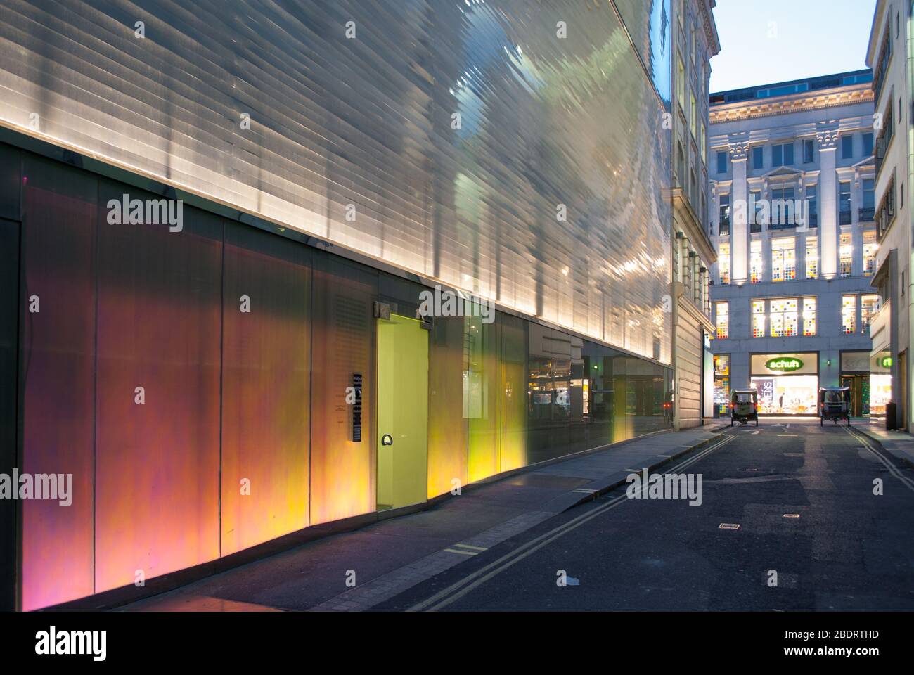 Modern Architecture Colour Pastel Purple LED Lights Bright 10 Hills ...