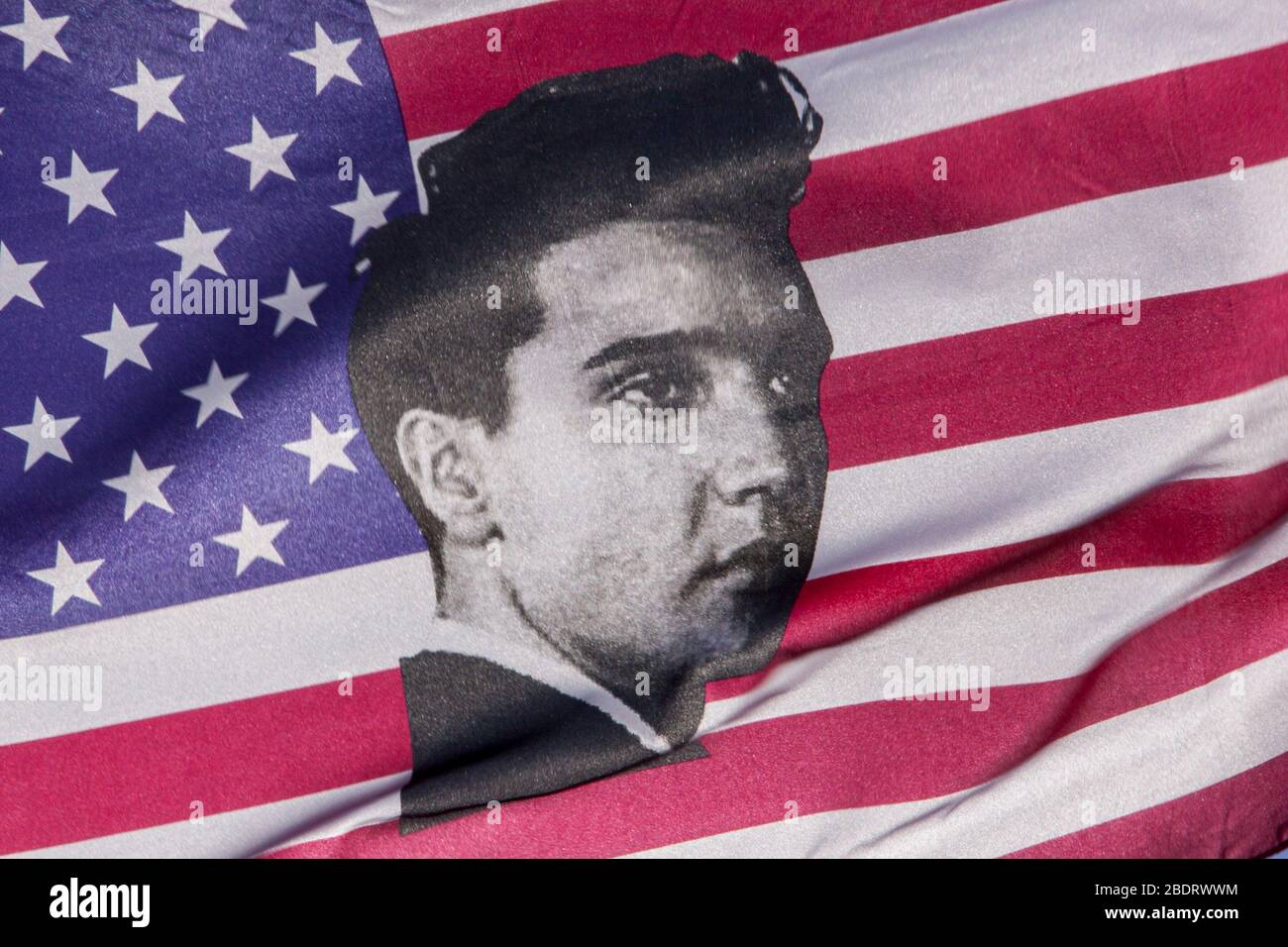Elvis flag hi-res stock photography and images - Alamy