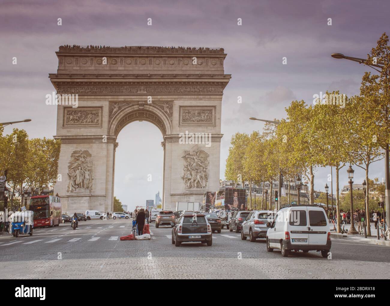 Beautiful City View Of Paris In France Stock Photo - Alamy