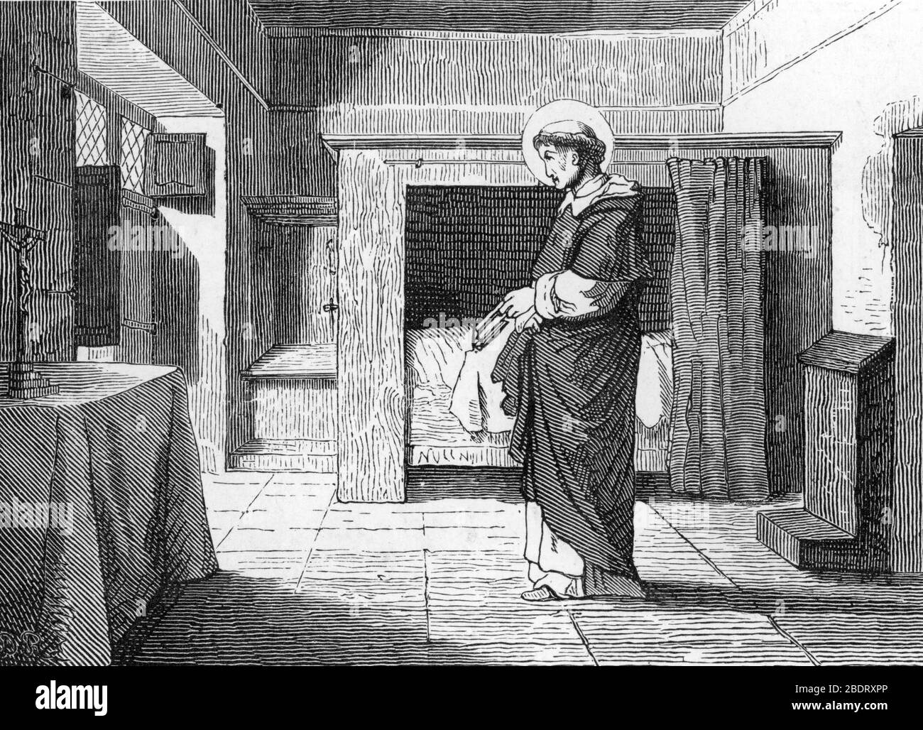 Representation de saint Vincent Ferrier (Vicent Ferrer, Vicente Ferrer ...