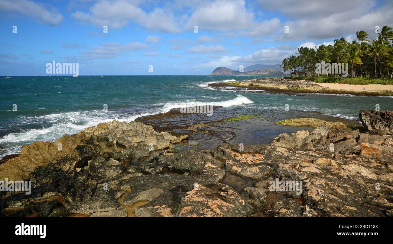 West Oahu coast, Hawaii Stock Photo - Alamy