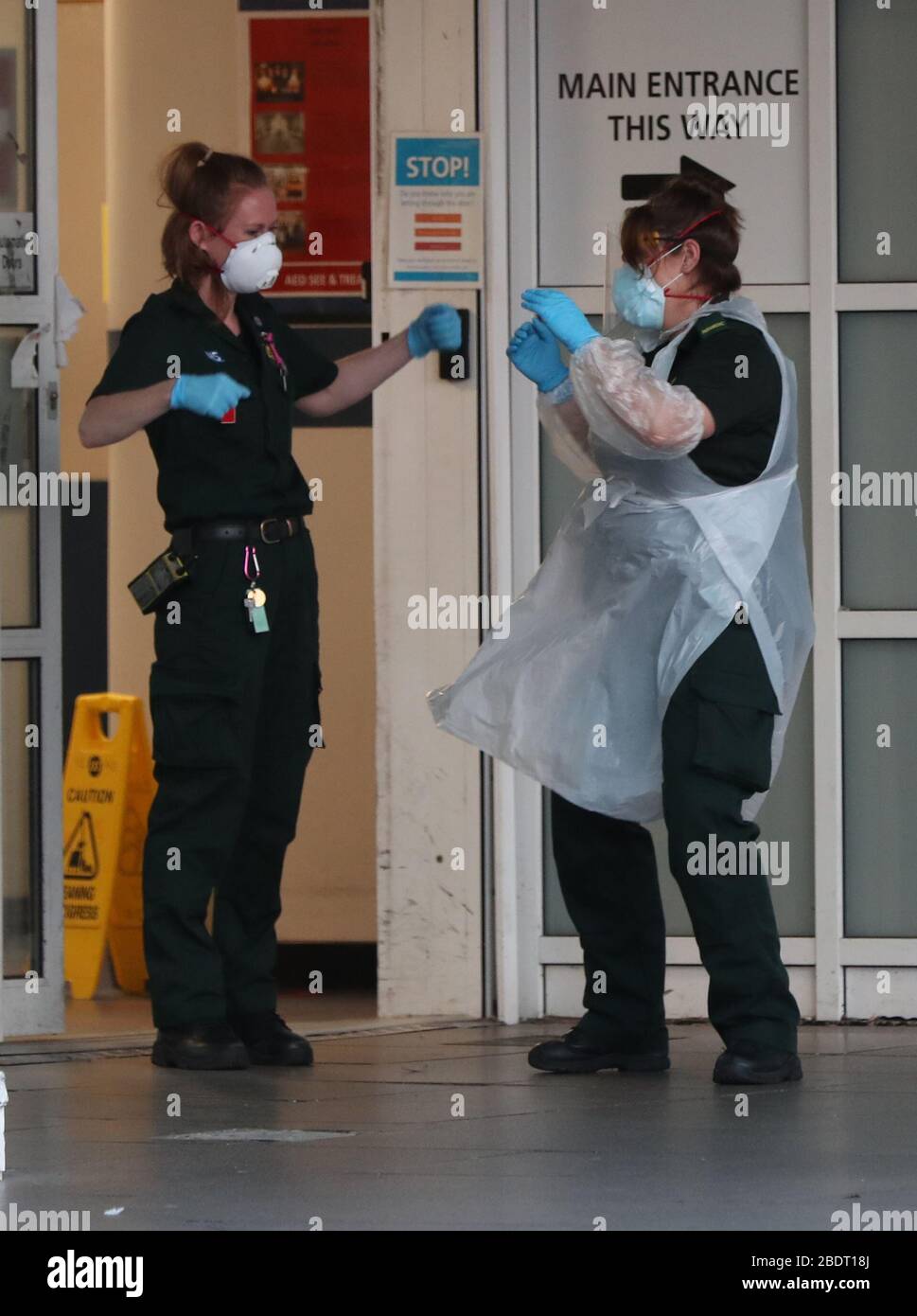 Staff from the Royal Liverpool University Hospital join in a national ...