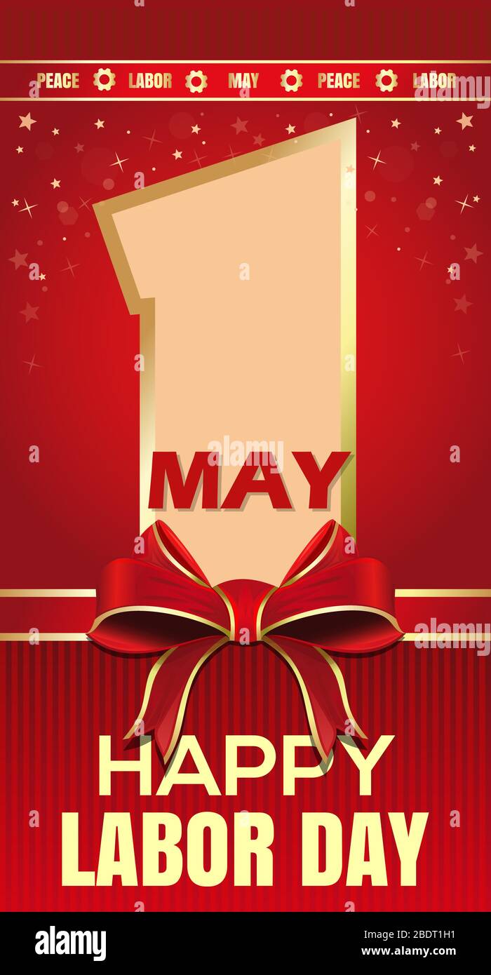 1 may banner Stock Vector Images - Alamy