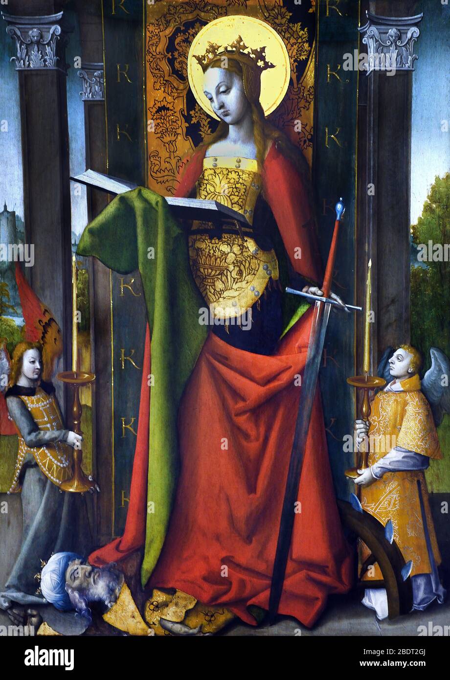 Catherine of alexandria 1507 hi-res stock photography and images - Alamy