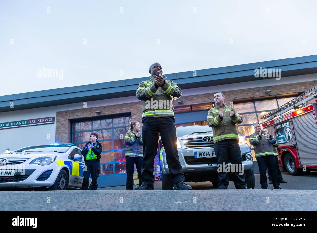 Members west midlands fire service hi-res stock photography and images ...