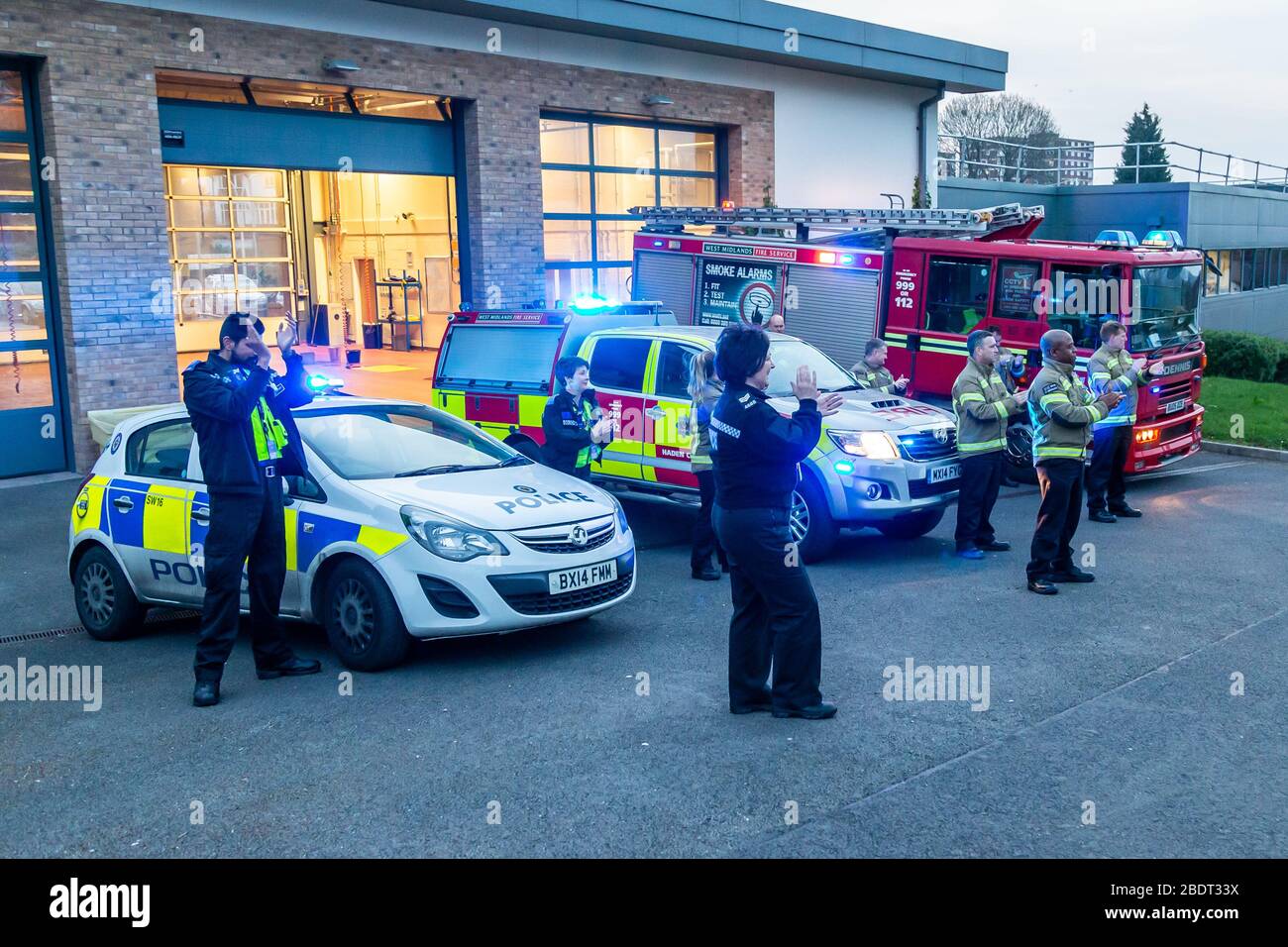 Members west midlands fire service hi-res stock photography and images ...