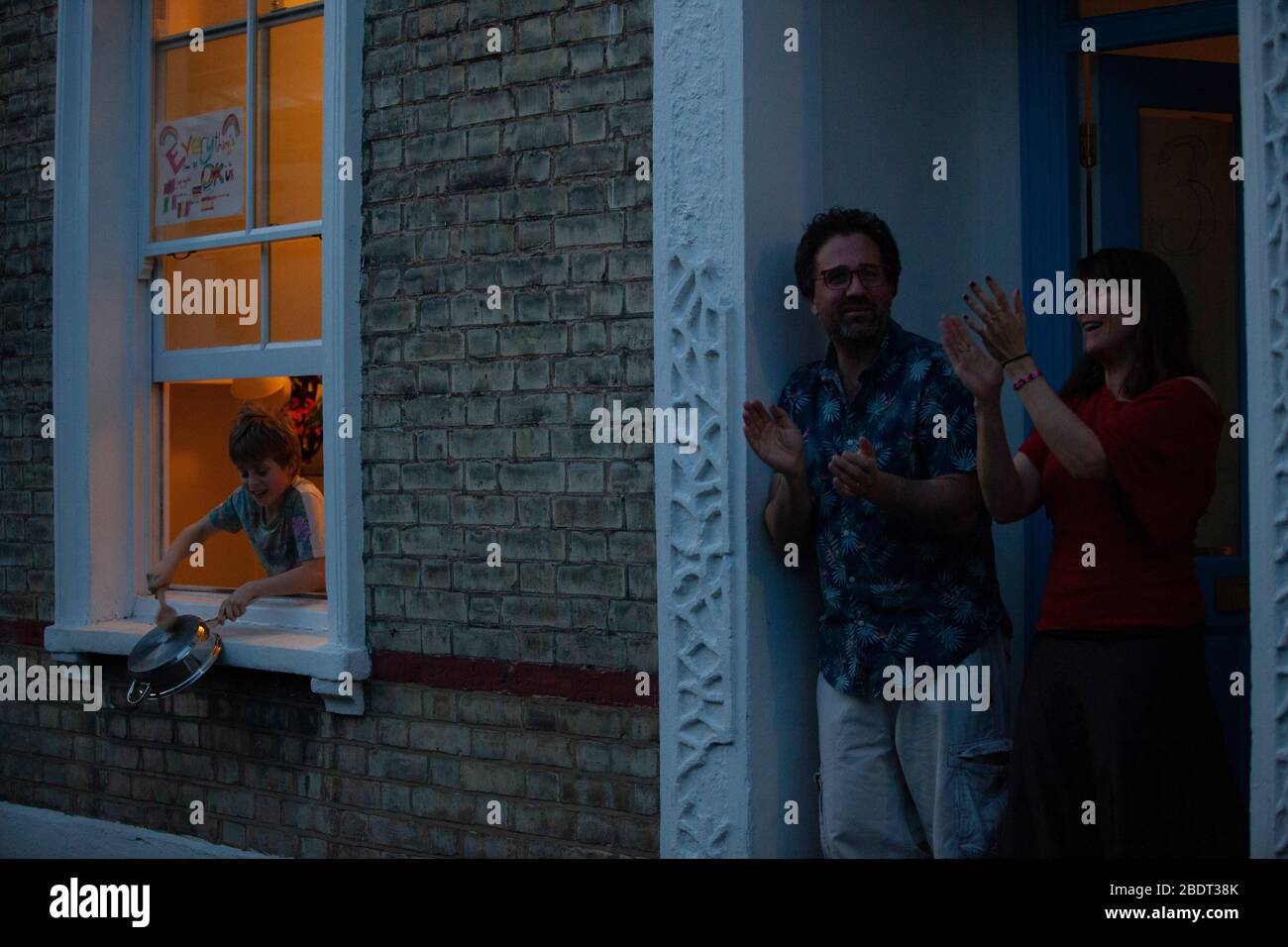 Nhs clap pots hi-res stock photography and images - Alamy