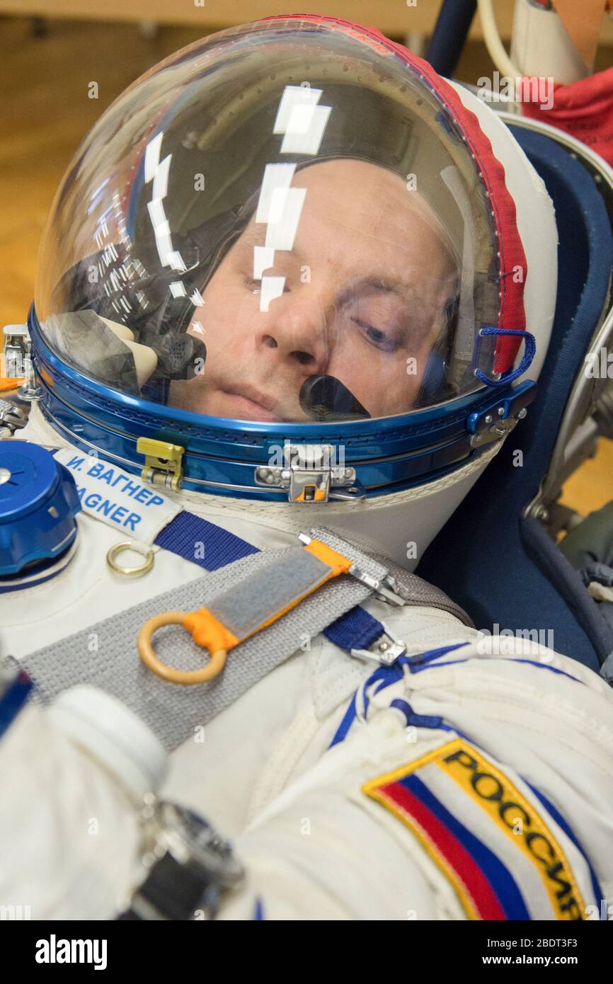 Baikonur, Kazakhstan. 09th Apr, 2020. Expedition 63 crewmember Ivan ...