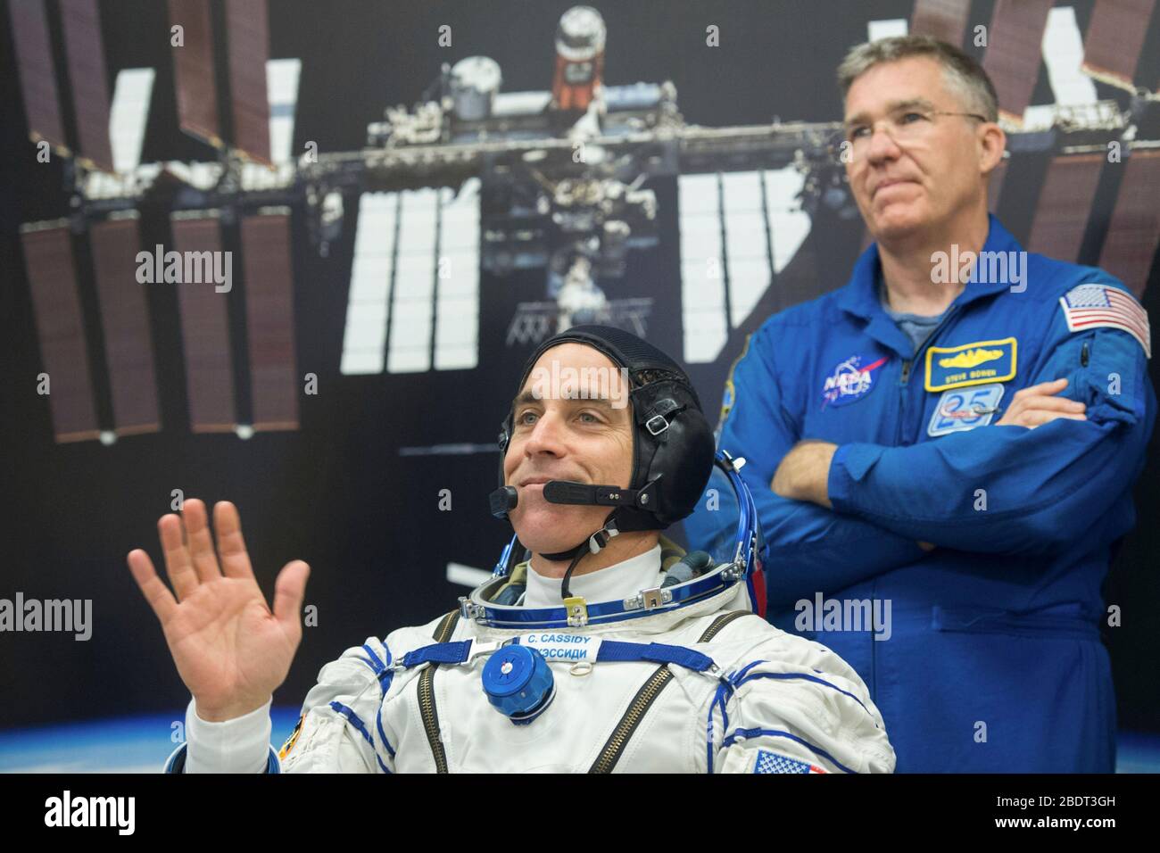 Baikonur, Kazakhstan. 09th Apr, 2020. Expedition 63 crewmember Chris ...