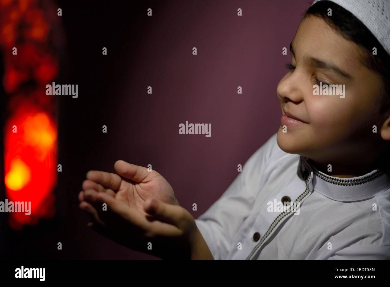 Muslim Mosque Praying Child High Resolution Stock Photography and ...