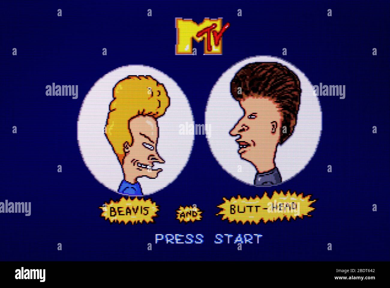 Beavis and Butt-Head - Sega Genesis Mega Drive - Editorial use only ...