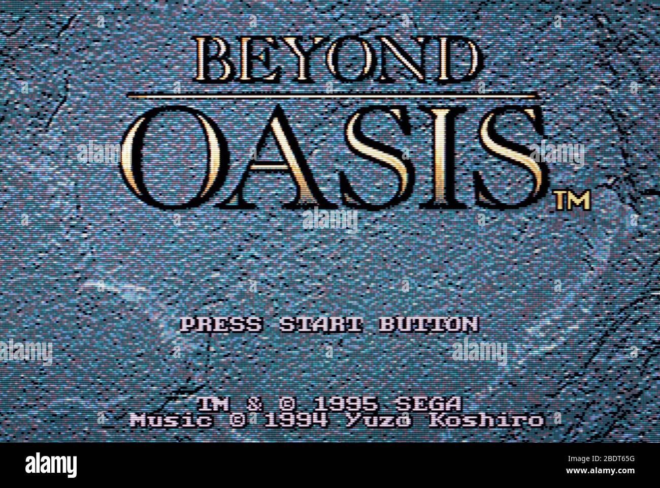 Beyond Oasis - Sega Genesis Mega Drive - Editorial use only Stock Photo ...