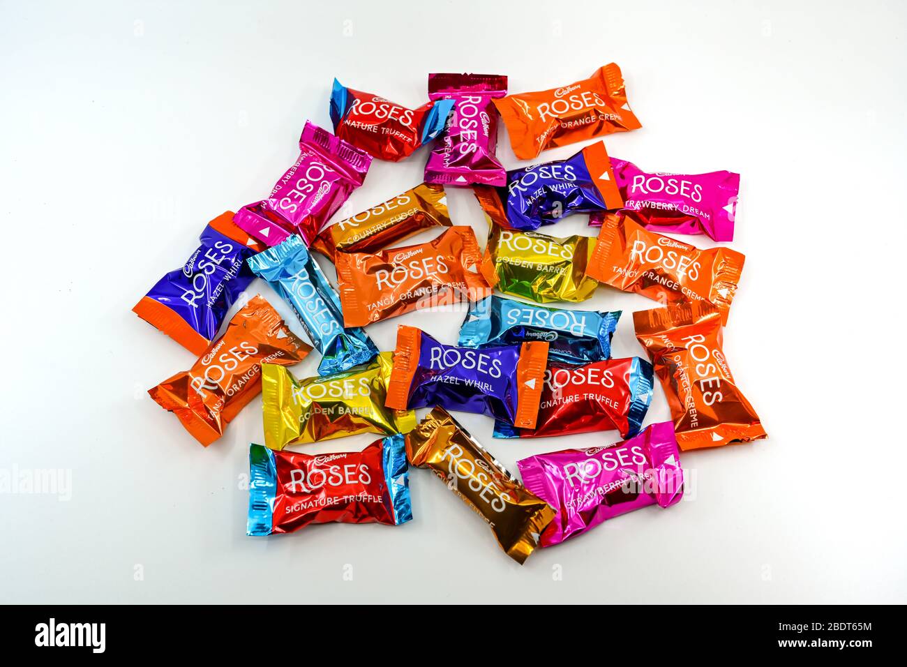 Cadbury roses chocolates hi-res stock photography and images - Alamy