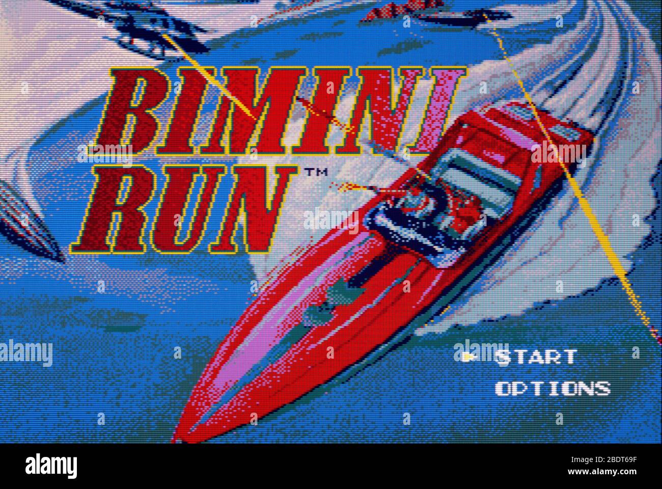 Bimini Run - Sega Genesis Mega Drive - Editorial use only Stock Photo ...