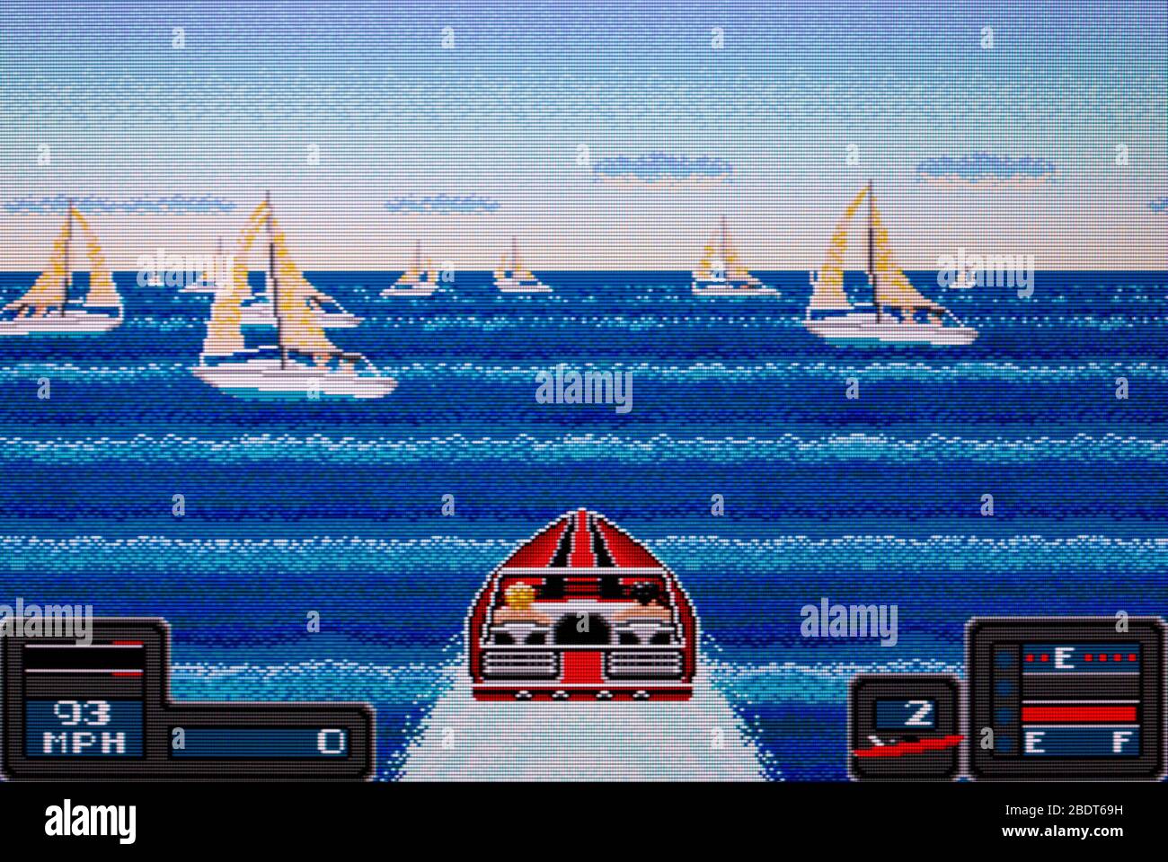 Bimini Run - Sega Genesis Mega Drive - Editorial use only Stock Photo ...