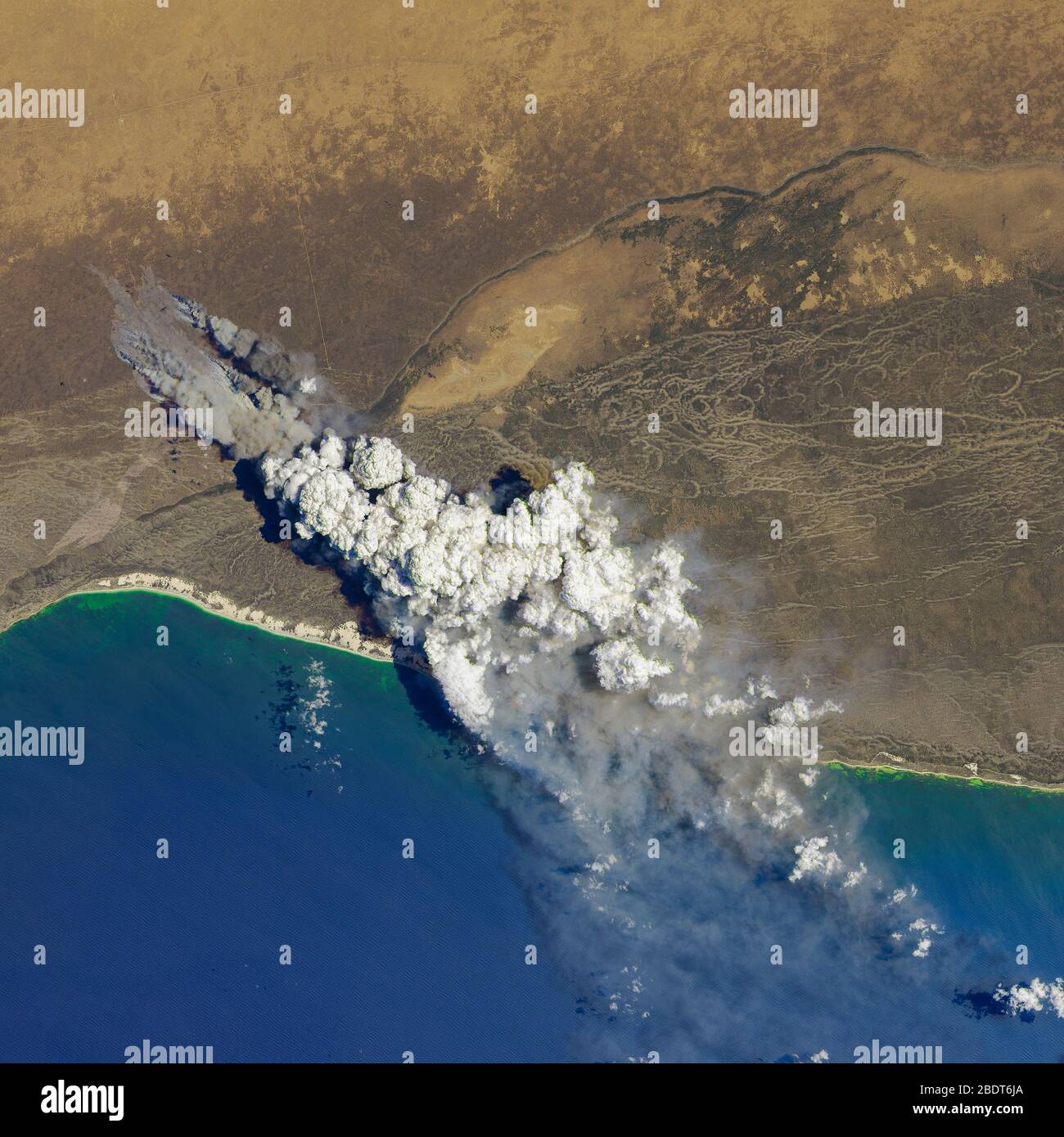 Wildfire from aerial. Fire and smoke. Forest fire. (Elements of this ...